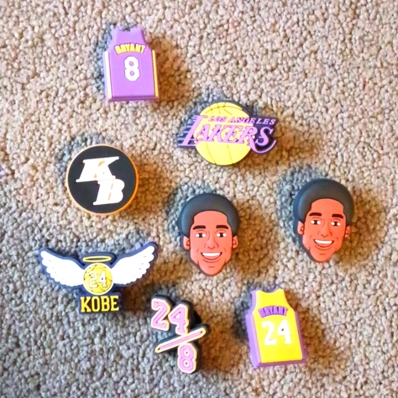unbranded | Shoes | Kobe Bryant Croc Charms Set Of 8 | Poshmark